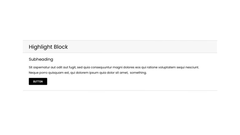 Highlight Block - LaLa Plugins